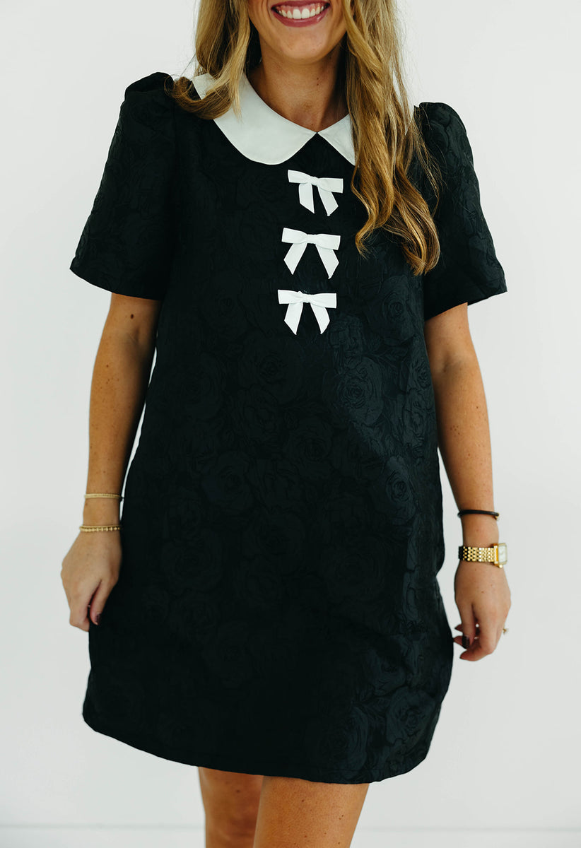 Morgan Mini Dress - Black – Triple Threads